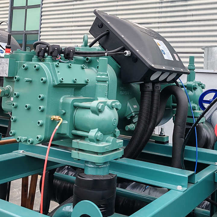 Blast chiller project Rotary Screw Compressor with digital controller ...