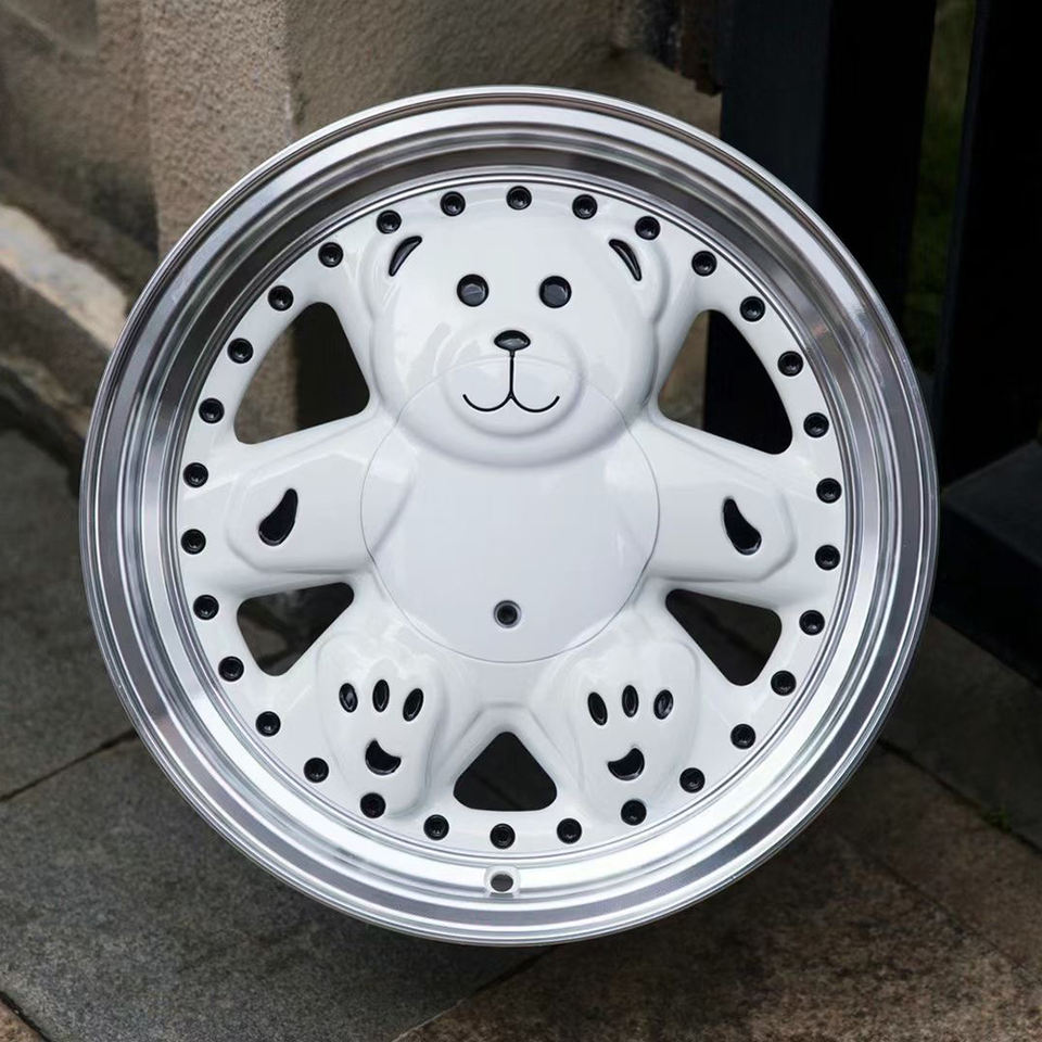Custom Forged Teddy Bear Design Alloy Wheel 14-17 Inch, 5x112/5x120 ...