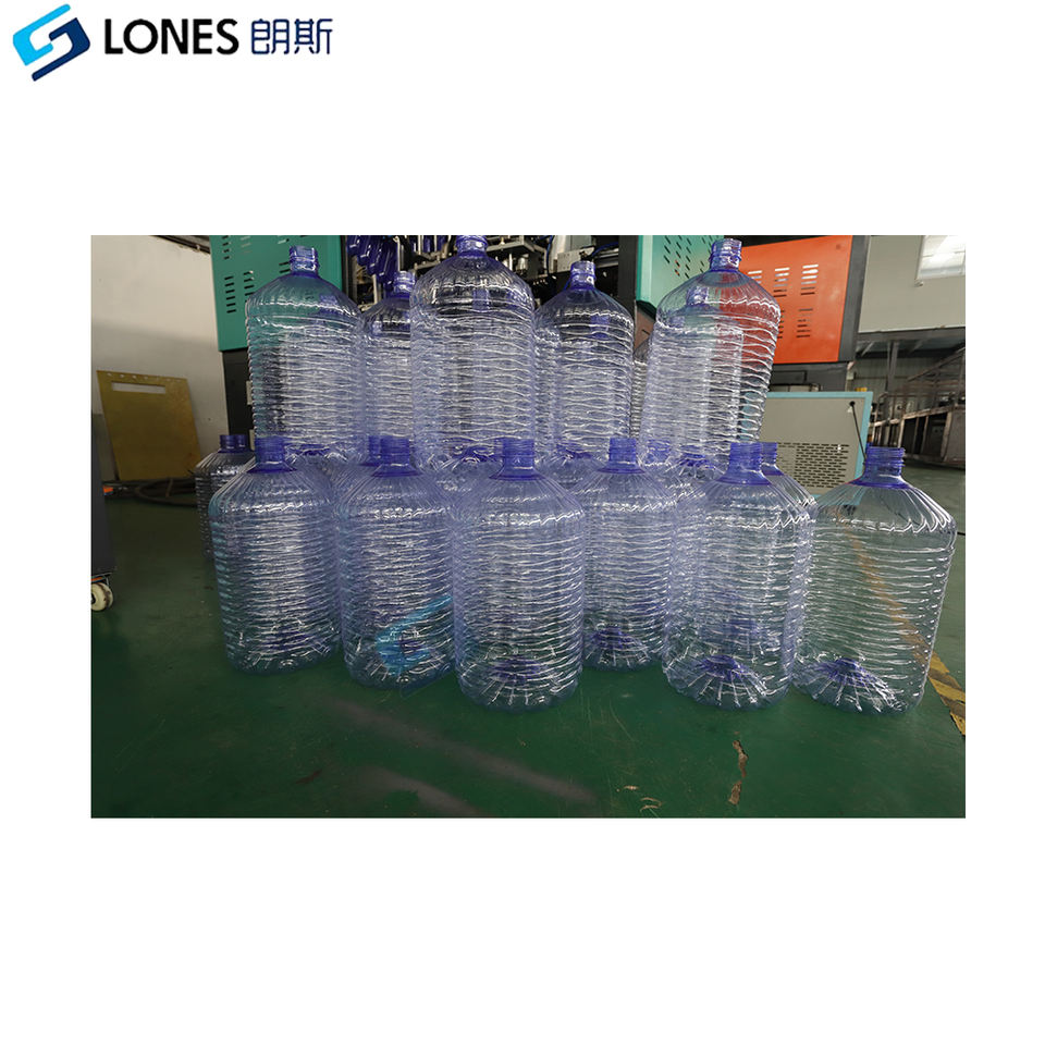 LONES 2-Cavity Fully Automatic PET/PP Large-Capacity Household Drinking Water 1200 BPH Plastic ...