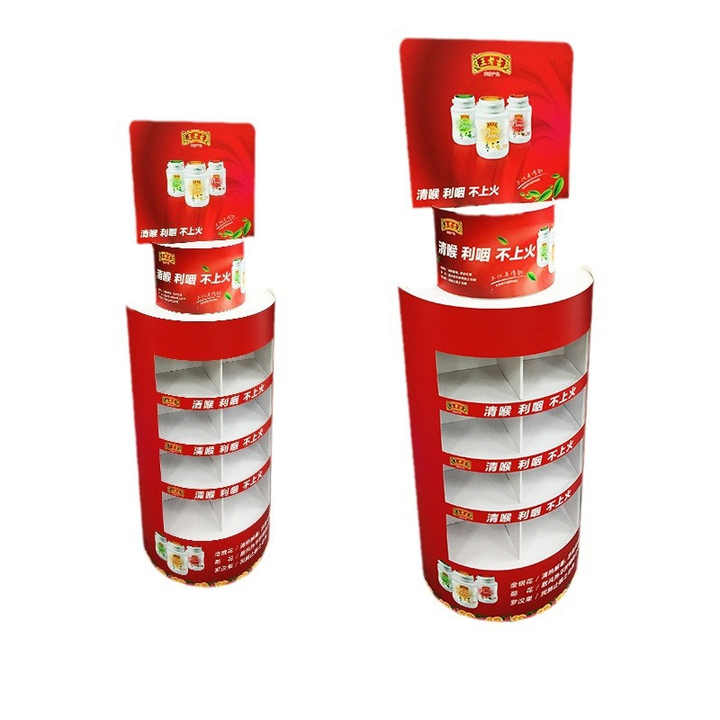 Heavy-Duty Foldable Corrugated Cardboard for POP Display Rack for ...