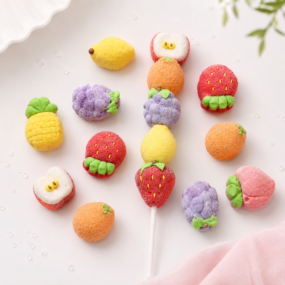 Multi-theme Novelty Shape Marshmallow Manufacturer with Private Label ...