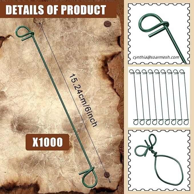 Industrial Grade Double Loop Rebar Wire - Durable & Versatile