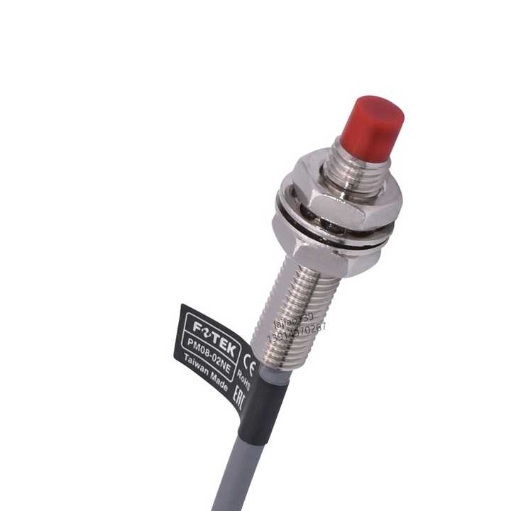 FOTEK M8 Inductive Proximity Sensor Cylindrical NO (Normally Open) NPN ...