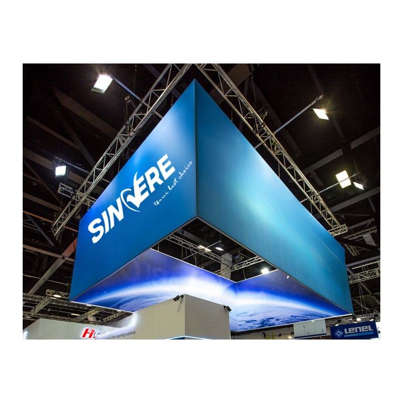 Custom Stretch Fabric Overhead Hanging Banner - Sincere