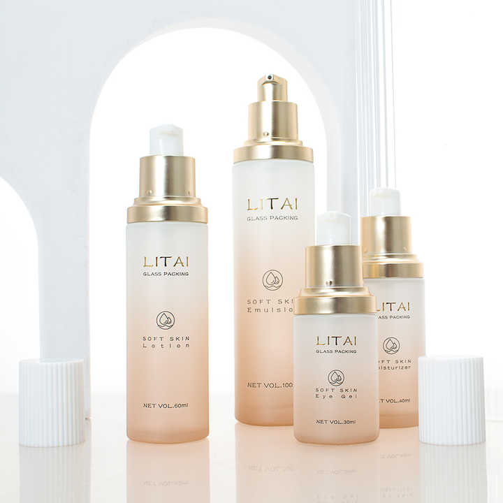 Luxury Frosted Glass Skincare Packaging - 30ml to 100ml