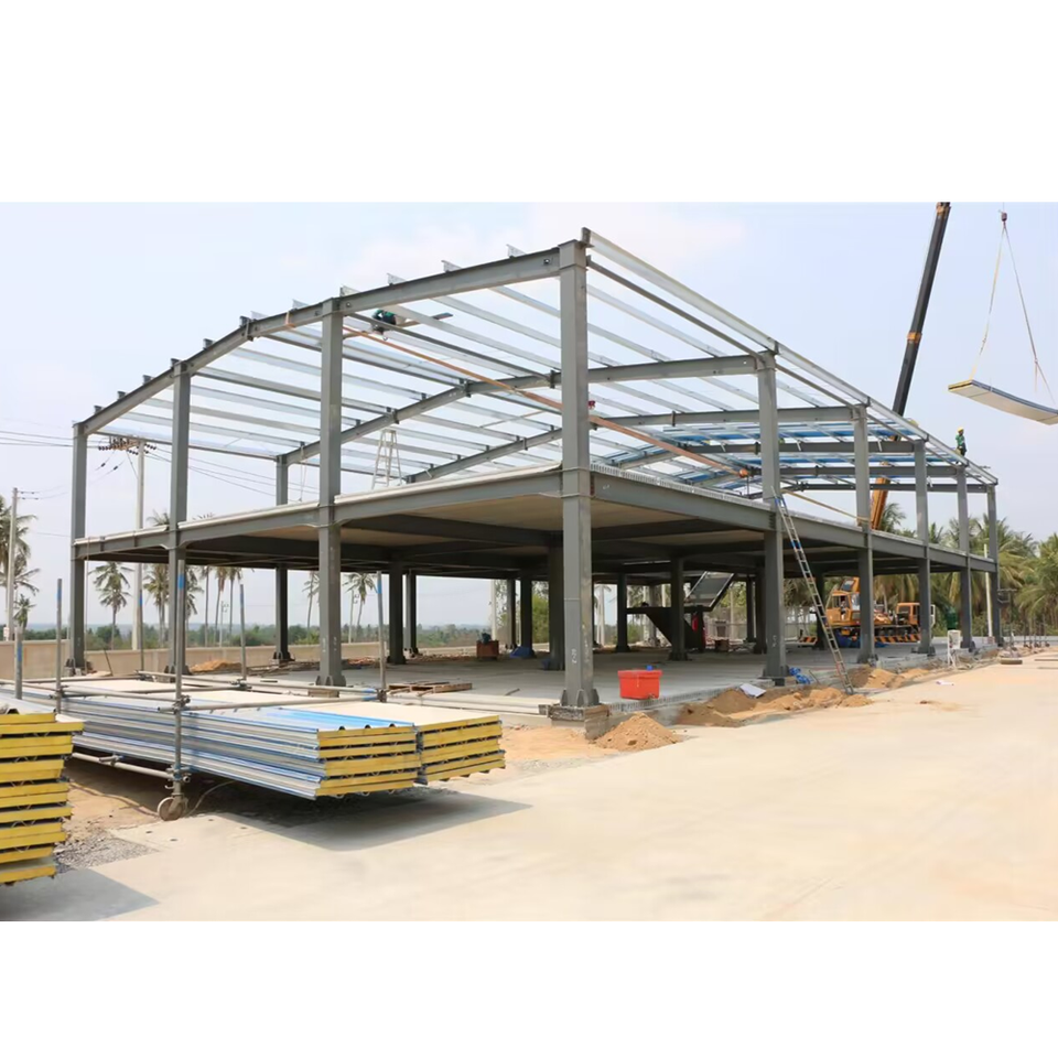 Multi Storey Steel Building Two Storey Building Construction Double ...