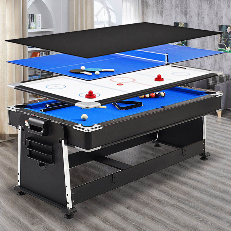 7FT 4 in 1 Multi Game Billiard Table - Indoor Fun & Durable