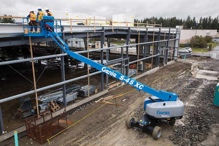 14M-40M Articulated Towable Boom Lift - Cherry Picker Man Lift