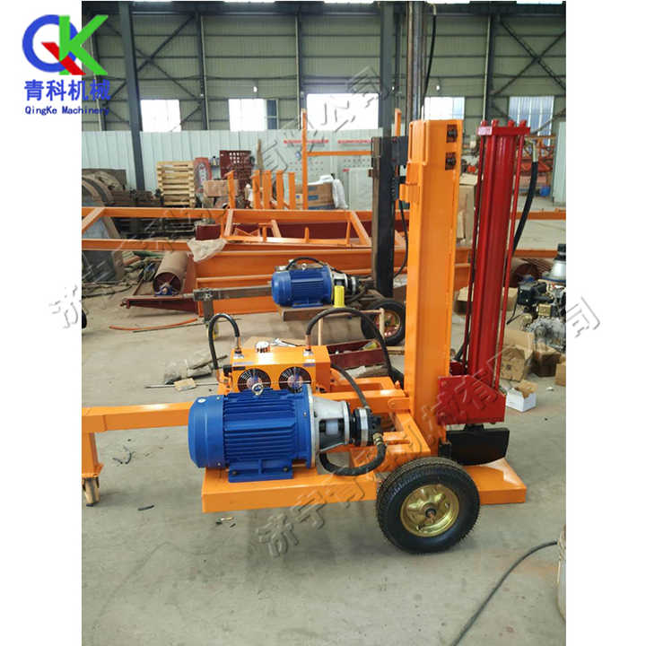 Efficient Wood Splitting with the Guillotine Type Machine