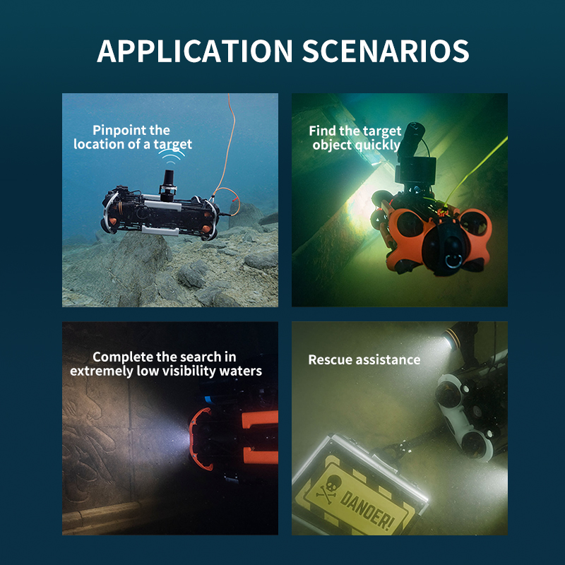Underwater Drone - Remote Control Camera with 4K Video