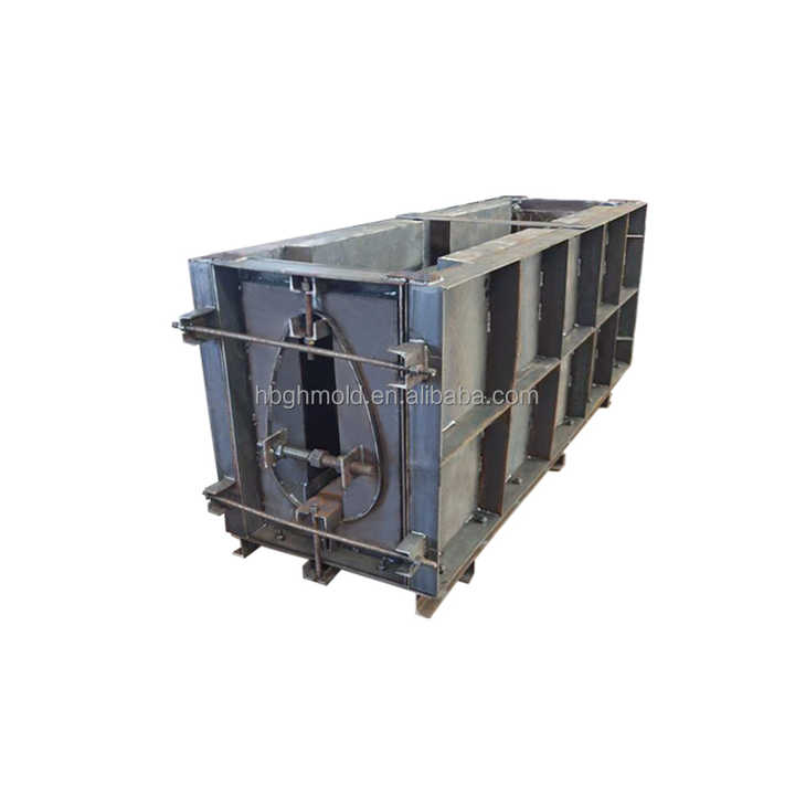 Oval Pre-Cast Concrete Cement Gutter Steel Mold High Quality Moulds ...