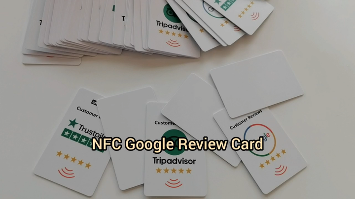 NFC Review Card - Social Media Sharing & Business Cards