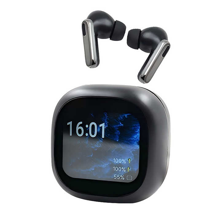 ANC ENC Wireless In-Ear Earbuds with Touch Screen Noise Cancellation ...