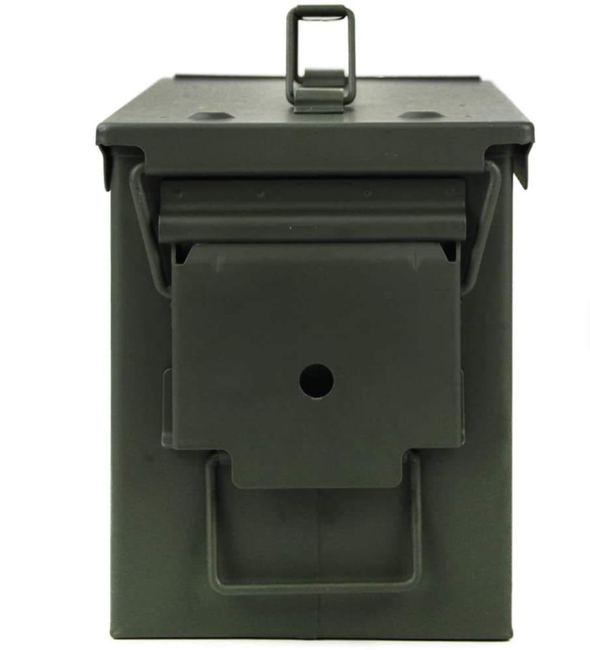 M19A1 30 CAL 50 CAL Fat 50 CAL Metal Ammo Can for Bullets Box ...