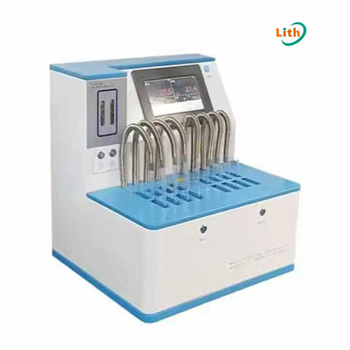 Laboratory Eight Stations Purge Degassing Preprocessing System Analyzer ...