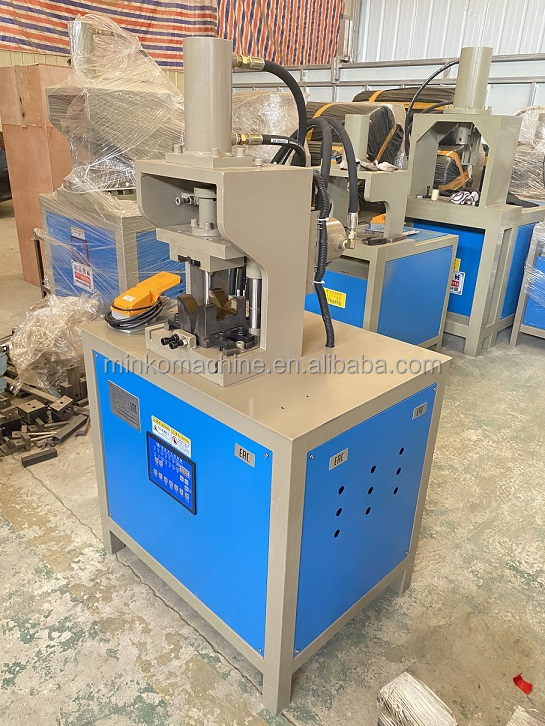 Fully automatic 100 hydraulic punching machine aluminum corner knife ...