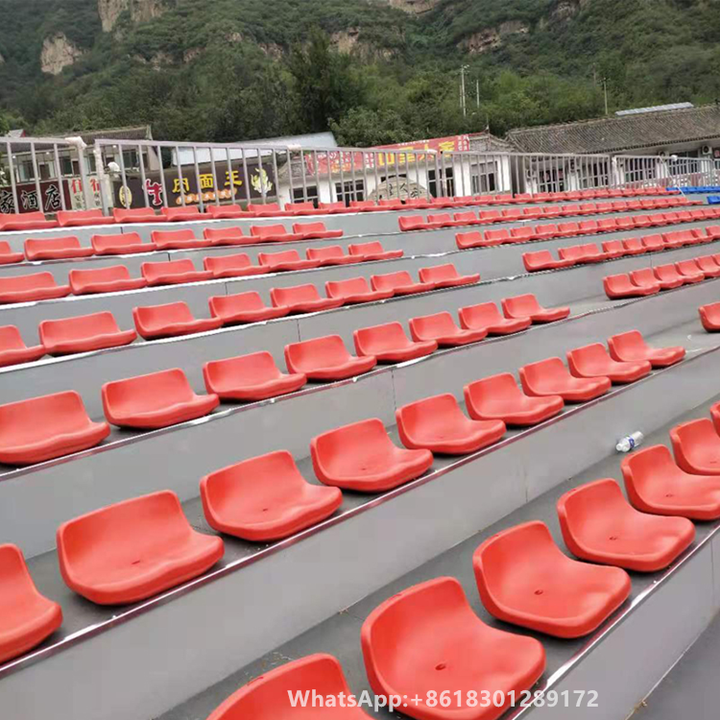 Telescopic Grandstand Seats - Customized Bleachers Chairs