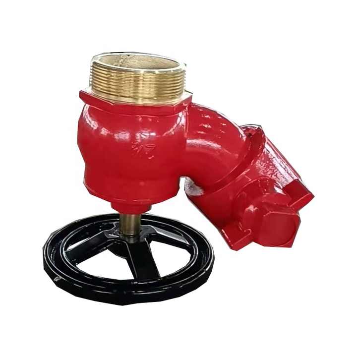 Fire Fighting Valve DN65 Inclined Fire Hydrant 2.5inch BSP British ...