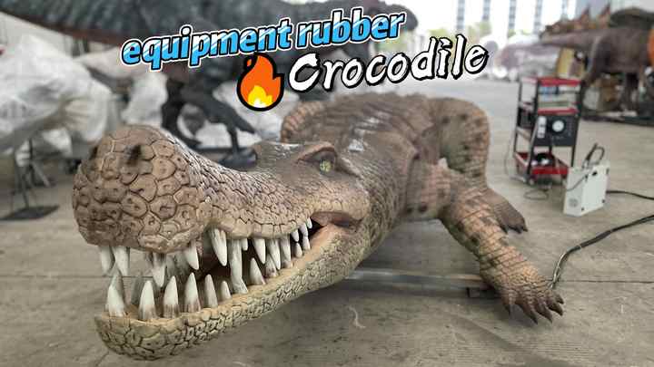 Jungle Animal Model - Waterproof Animatronic Crocodile