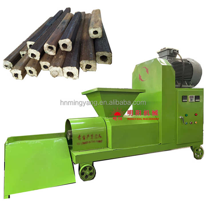 Rice Husk Mechanical Brikets Press Extruder Mobile Biomass Wooden Saw ...