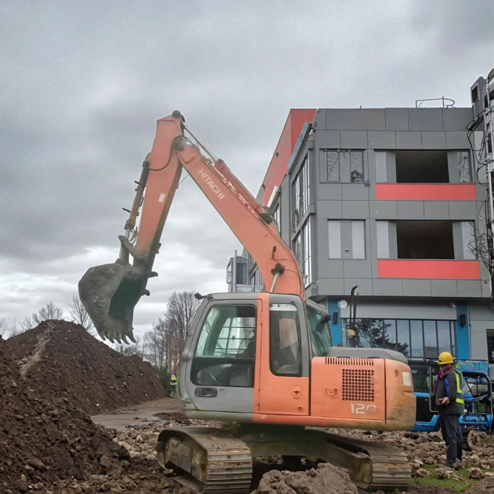Original Used Hitachi ZX120 2016 Hydraulic Crawler Excavator Medium ...