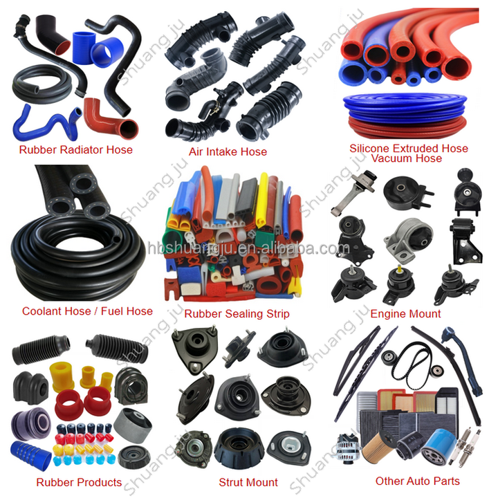 17341-30060 Auto Parts Cooling System Engine Coolant Radiator Hose for ...