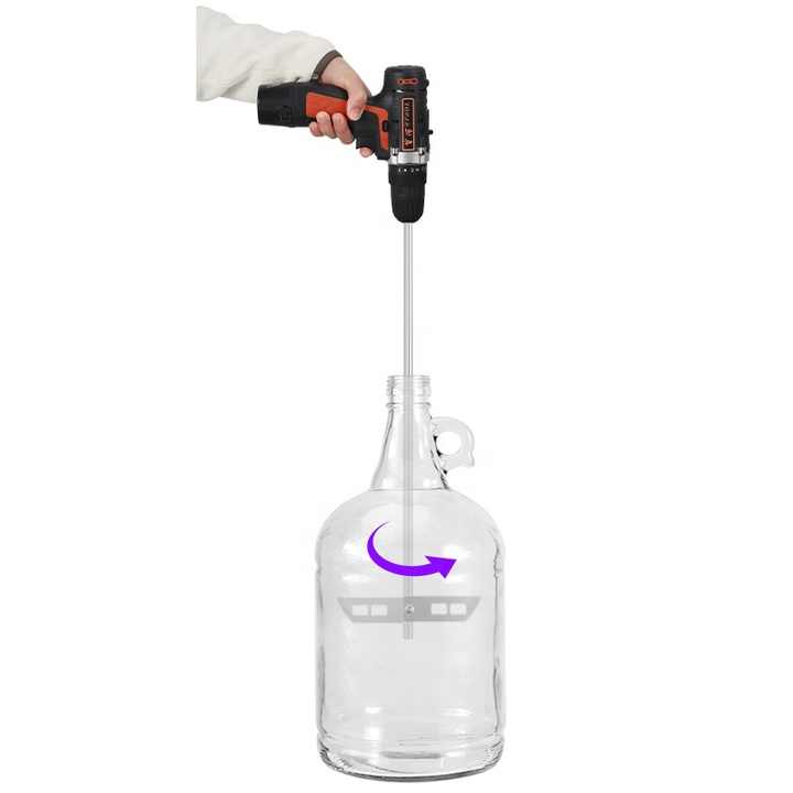 Wine Beer Degassing Stirrer MIX-STIR by Wellbom - Efficient & Durable