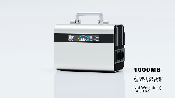 Custom Portable Power Station - High-Power 1000W Solar Panel