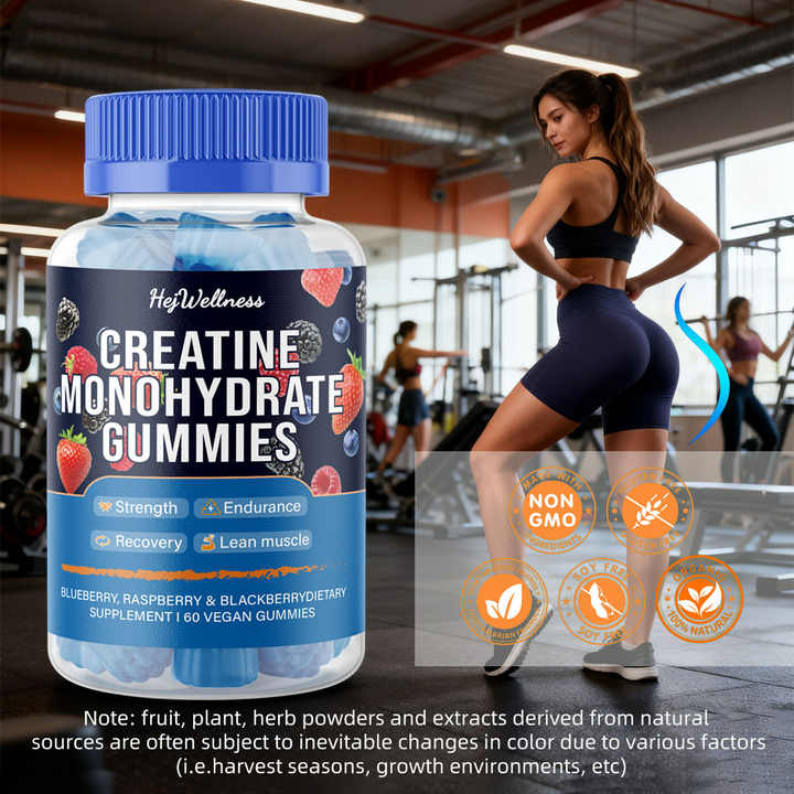 Pre Workout Energy Supplement Vegan Creatine Monohydrate Recovery Lean ...