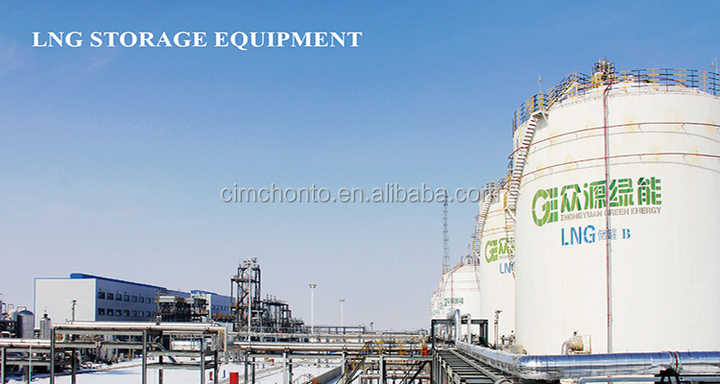 Cryogenic LNG Storage Tank 8000 M3 - 2000000 L Capacity