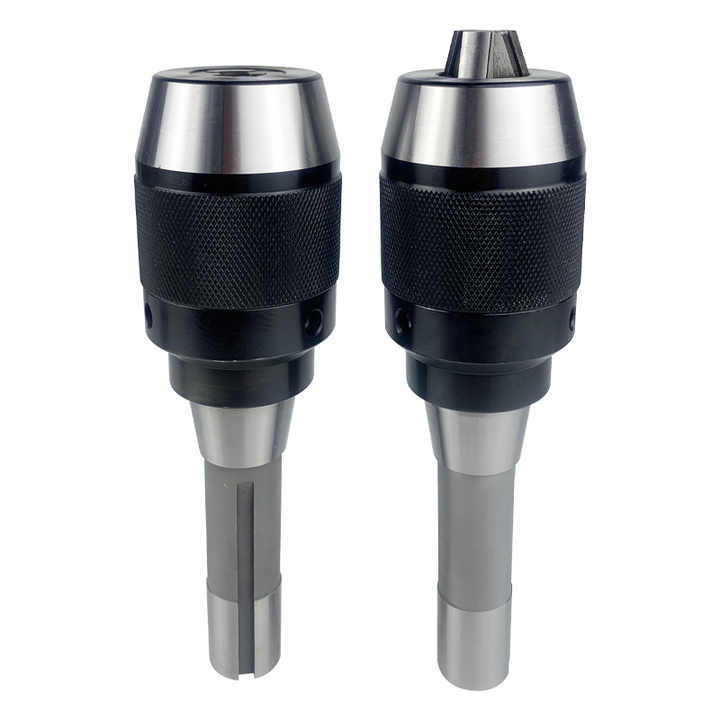 CNC Machine Tools High Precision Integrated R8 Keyless Drill Chucks ...