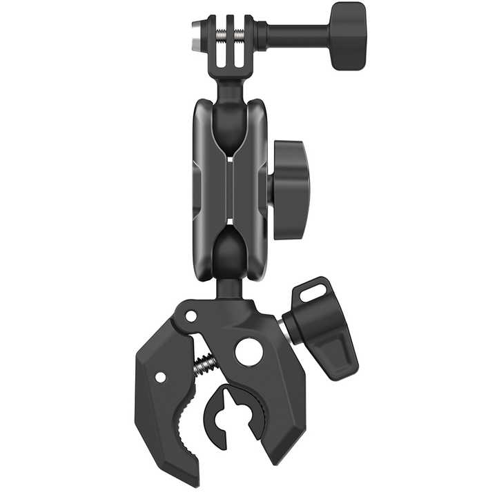 YLTECH Heavy Duty Clamp Mount Camera Holder Attachment Base Quick ...