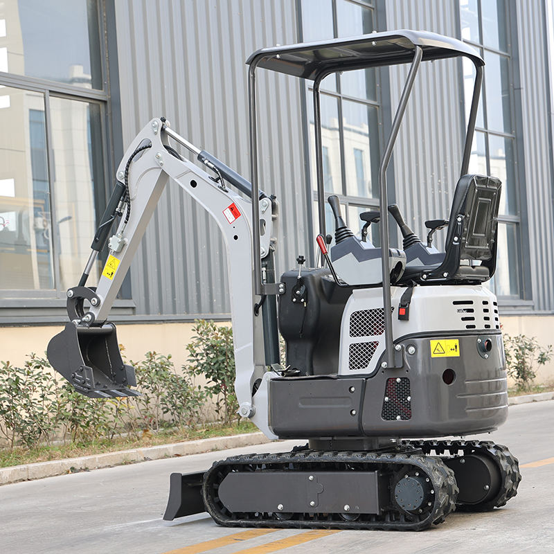 Free Shipping Mini Excavator - No Big Space Needed Small Hydraulic ...