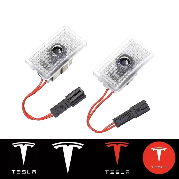 Welcome Lights for Tesla Model 3 & Model X Modified Decorative Door ...