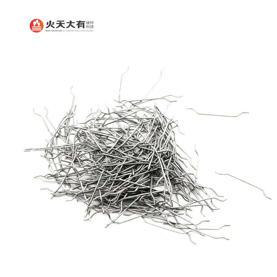 Stainless Steel Fiber Rebar Anti-Corrosion End Hook Concrete Modern ...