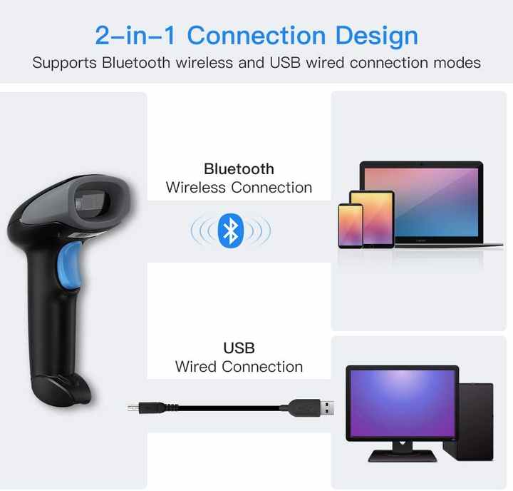 YOKO BWM930 Bluetooth Barcode Scanner - Efficient Inventory Management