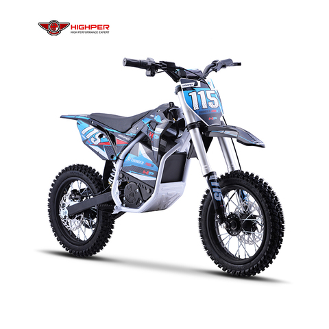 1200W Brushless Electric Mini Dirt Bike HP110E(B) - High-Speed Off-Road ...
