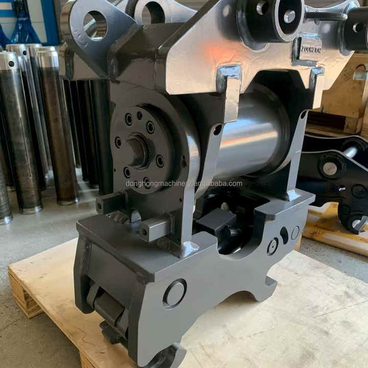 Double Lock Tilt Coupler Hydraulic Quick Hitch 5-6T Excavator JCB ...