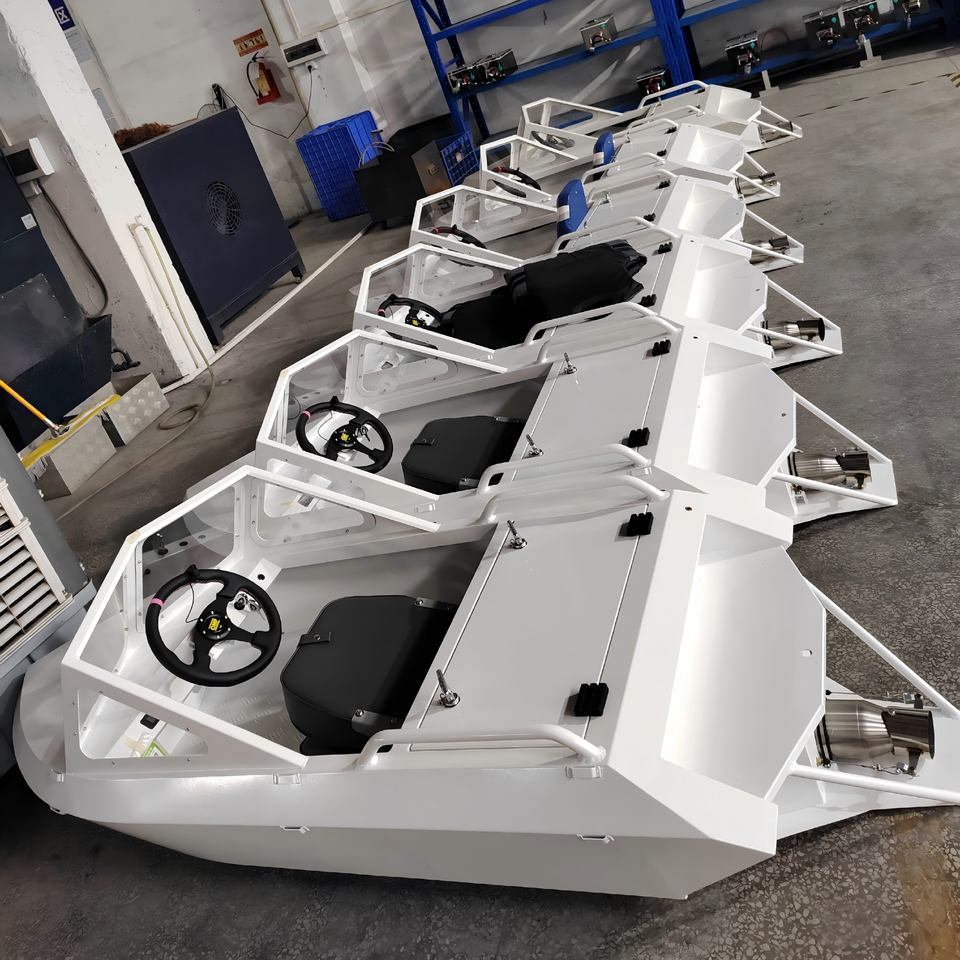 Aluminum Single Seat Mini Jet Boat Speed Boat Mini Jet Boat Electric ...