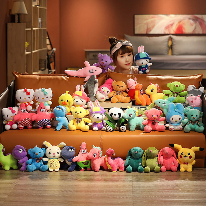 Wholesale Customized 25cm Claw Machine Plush Toys