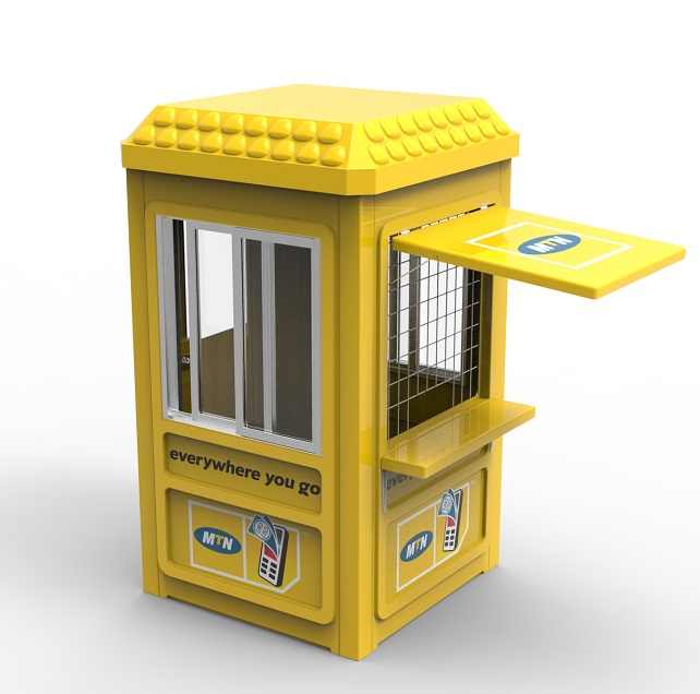 MTN Outdoor Fiberglass Demountable Mobile Kiosk - Durable & Versatile