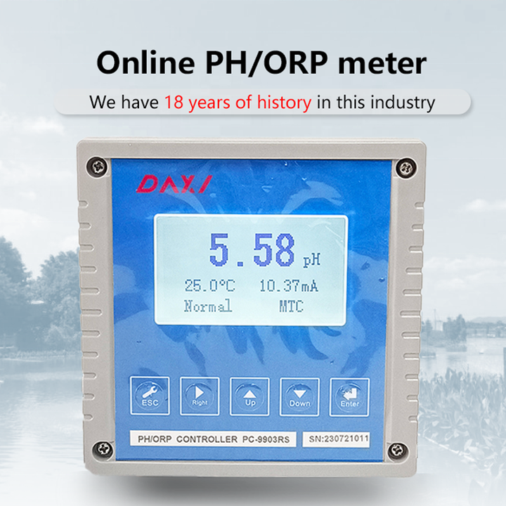 pH/ORP water quality monitor designed for wastewater monitoring
