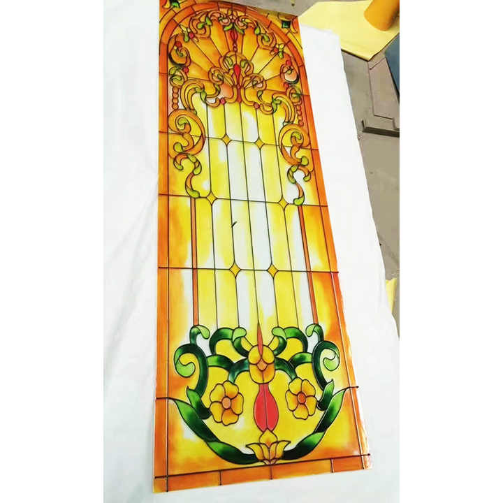 CNC Glass Painting Machine - Precise Stained Glass Art