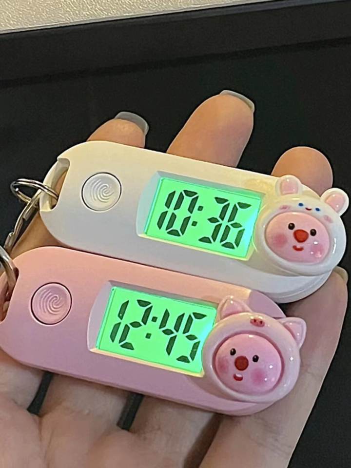 Cute Loopy Plastic Mini Electronic Watch Portable Student Work Exam ...