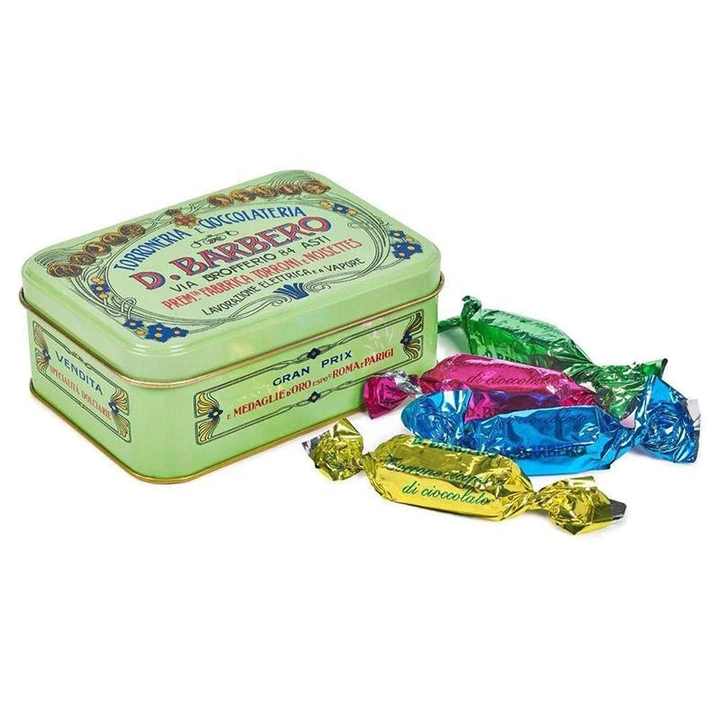 Custom OEM Luxury Tinplate Sugar Tinbox Rectangular Metal Sweet Tin Can ...