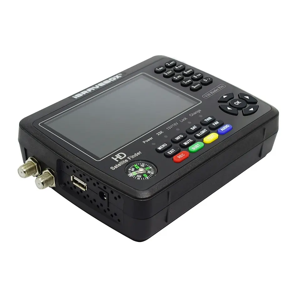 4.3 Inch HD DVB-S/S2/S2X/H.265 Satellite Meter Signal Tester Digital TV ...
