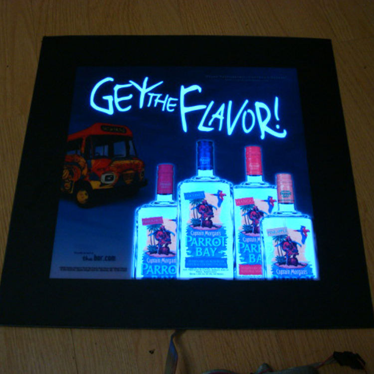 Custom EL Flashing Light Posters - Bright and Eye-Catching