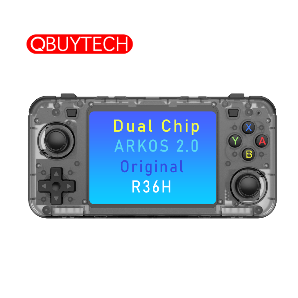2026 R36H Retro Handheld Console Open Source Linux System 64GB 15000 ...