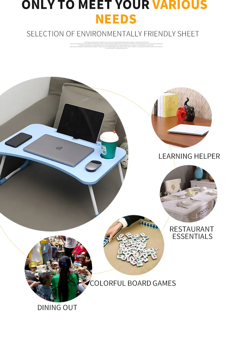 Portable & Foldable Laptop/breakfast table