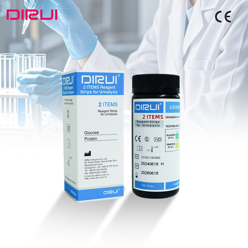 Dirui A10 Rapid Test Urinalysis Reagent Strips Leucocytes/Nitrite ...